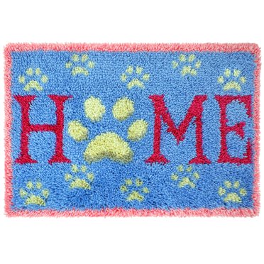 Latch Hook Rug Kits Embroidery DIY Swan Pattern Crochet Needlework ...