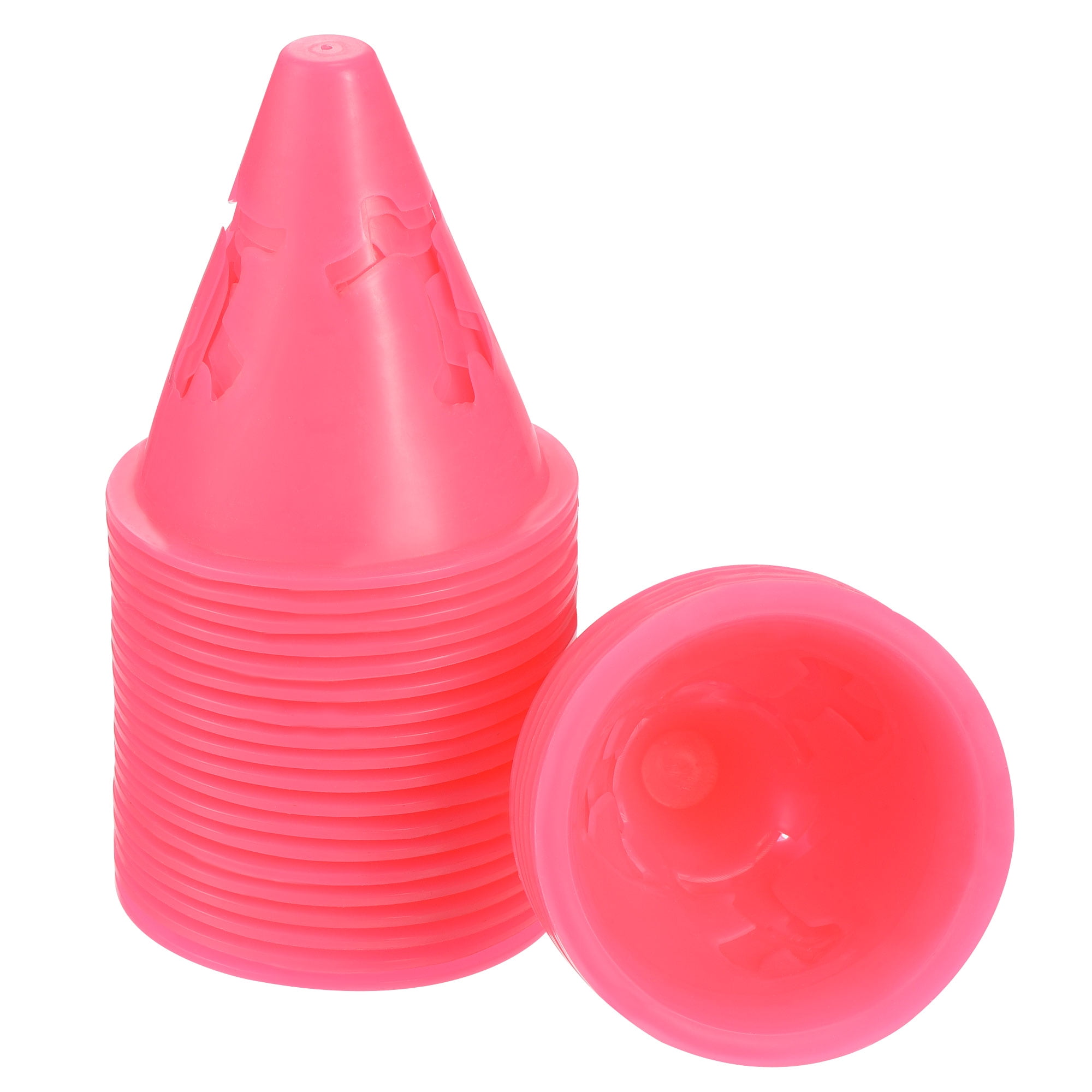 Uxcell Agility Cones Sports Cones Training Marker with Exercise Holes ...