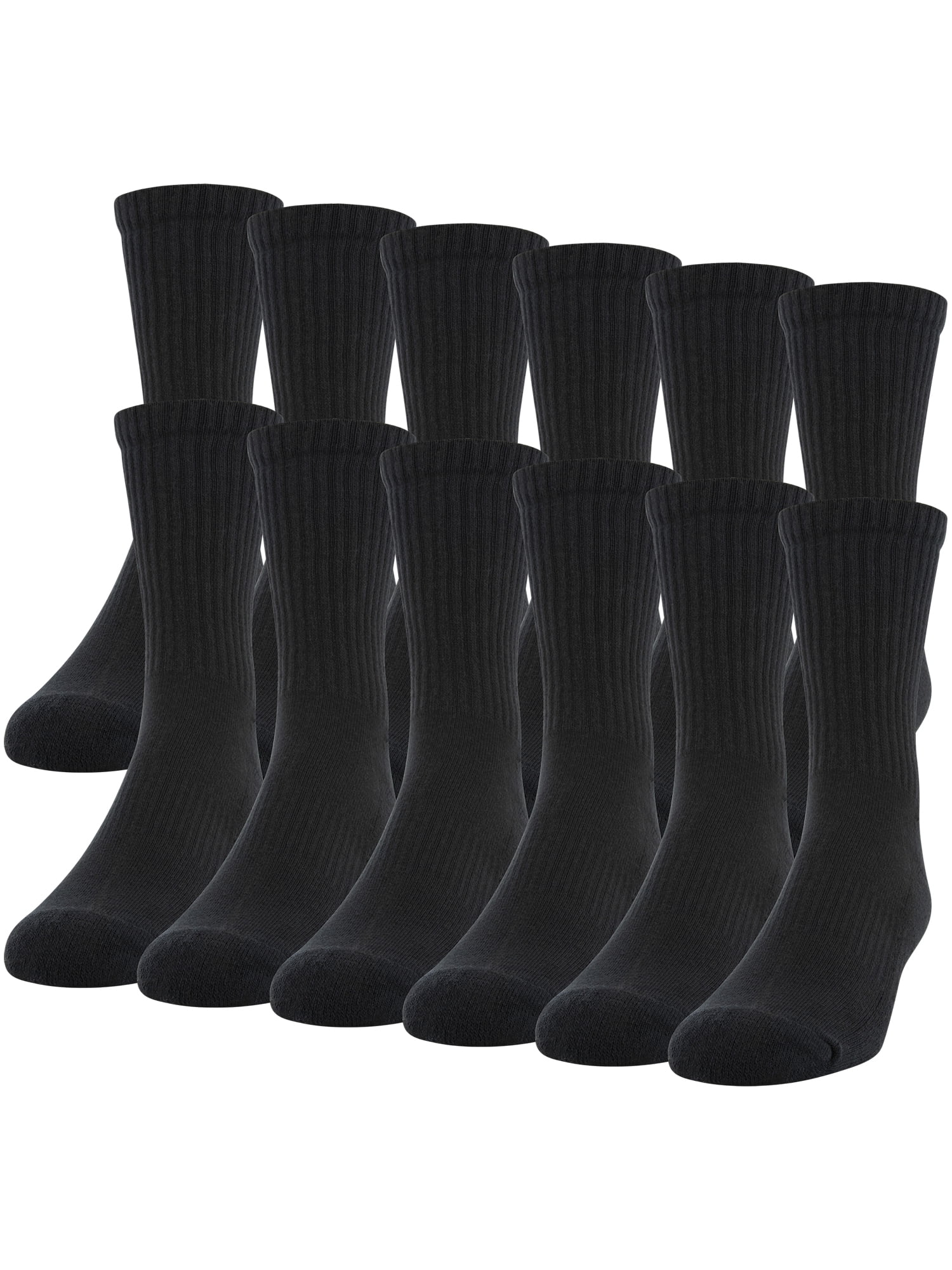 Gildan Adult Men's Performance Cotton moveFX Crew Casual Socks, OS One ...