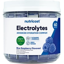 Nutricost Hydrating Electrolyte Complex Supplement with Real Salt, 120 ...