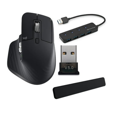 Logitech Master Series MX Master 3S Performance Wireless Mouse, USB-A ...