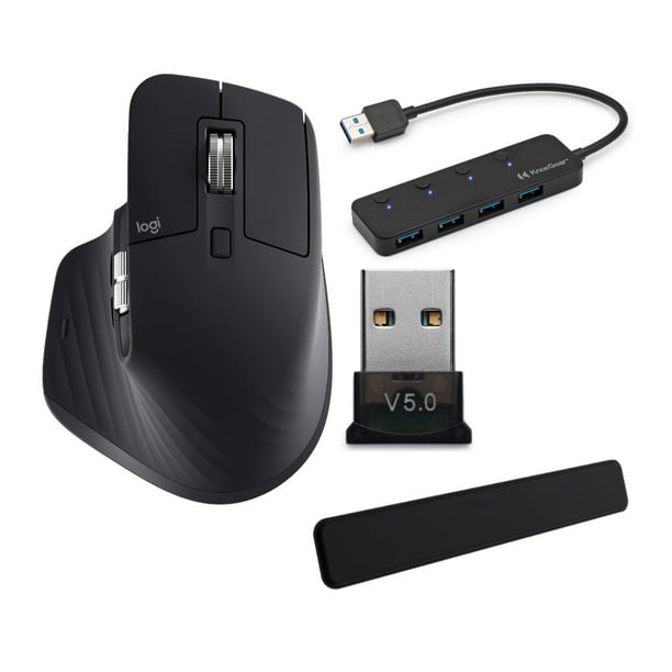 Logitech MX Master 3S Performance Wireless Mouse (Black) with ...