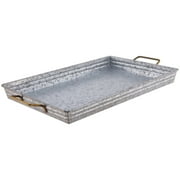 Better Homes & Gardens Galvanized Rectangle Tray - Walmart.com ...