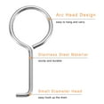 Uxcell Drain Lifting Hooks, 4Pack Stainless Steel Drain Grate Puller ...