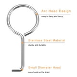 Uxcell Drain Lifting Hooks, 4Pack Stainless Steel Drain Grate Puller ...