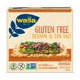 Wasa Gluten Free Sesame & Sea Salt Crispbread, 6.1 Ounce - 10 Pack Case ...