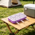Cactus Silicone Ice Mold 3 Cavity Ice Mold with Lid Reusable Stick for ...