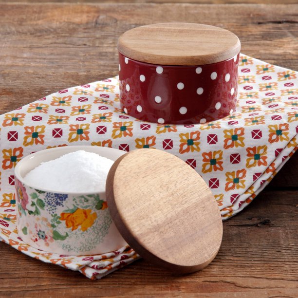 The Pioneer Woman Country Garden Salt Cellar Set, 2-Count - Walmart.com
