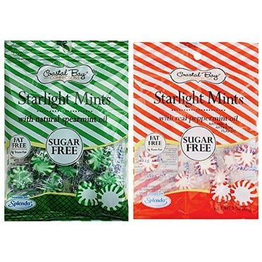 Arcor Red & White Peppermint Starlights | White Center | Twist Wrap ...