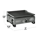 Expert Grill 1-Burner Tabletop Propane Gas Griddle - Walmart.com