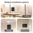 2-Pack Cloud Wireless Indoor Security Cameras, Full-Color Night Vision ...