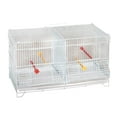 Seny Set of 4 Stackable Bird Cage for Canaries, Finches, Small Birds ...