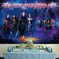 Descendants Backdrop Banner Party Supplies Poster Movie Theme ...