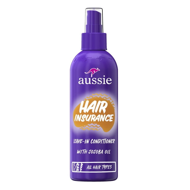 Aussie Hair Insurance, Leave-in Conditioner for All Hair Types, 8 fl oz - Walmart.com