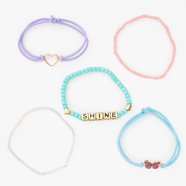 Claire's Kids Friendship Charm Bracelets Set, Multi-color Moon and ...