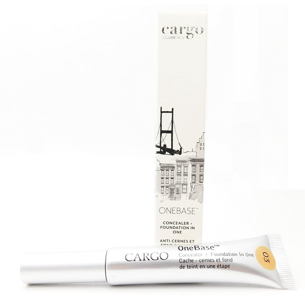 Cargo Cosmetics - cargo OneBase Concealer + Foundation o3 .60 Oz ...