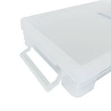 Pen + Gear Plastic Stacker Document Box, Clear, Letter Size, Desktop ...