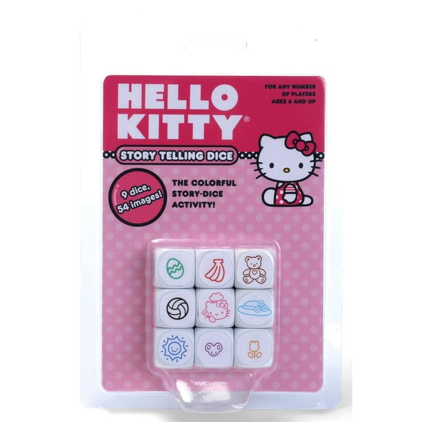 Pressman Hello Kitty Story Telling Dice - Walmart.com - Walmart.com