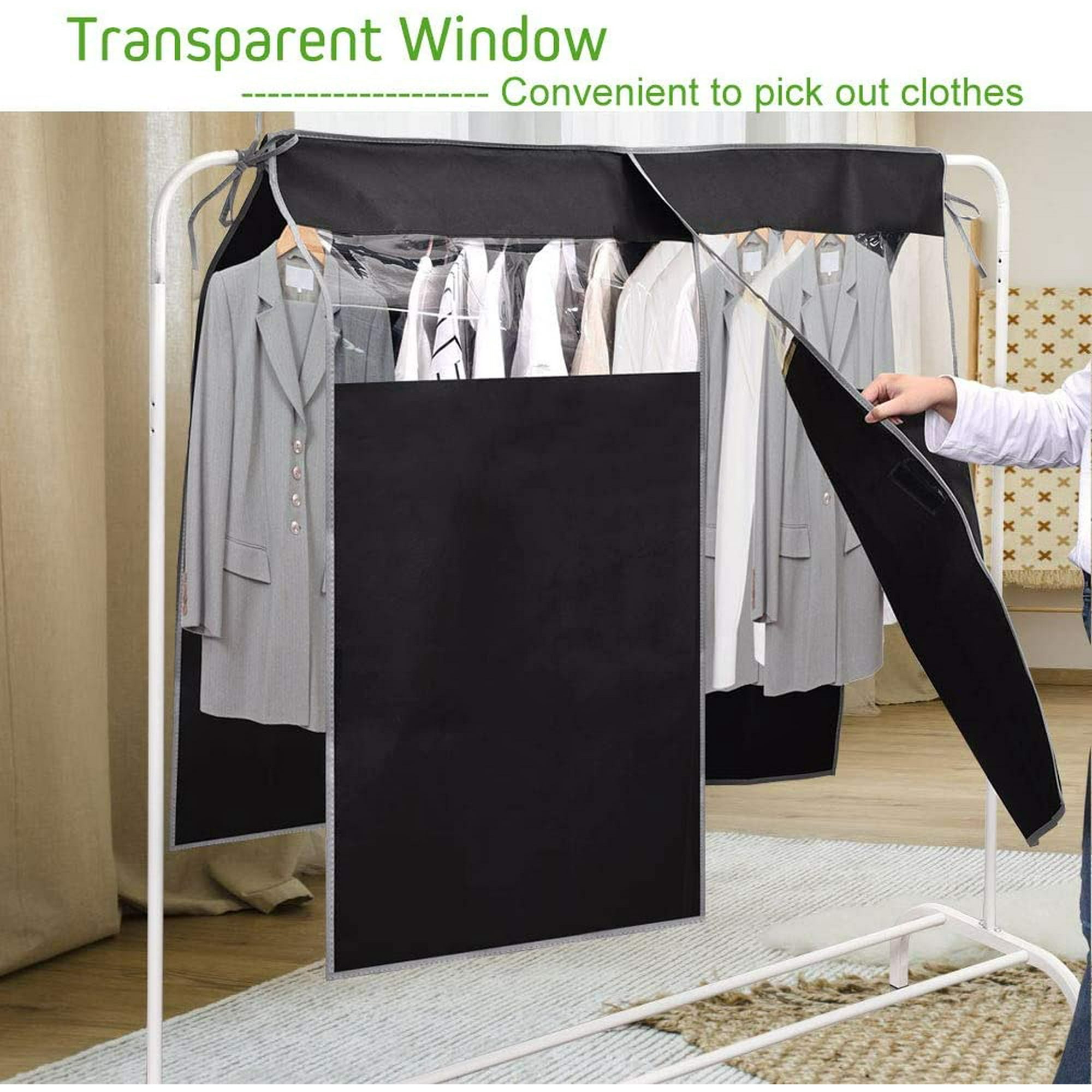 Protective clothes covers store
