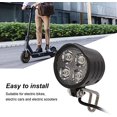 Ebike LED Headlight, 24/36v Electric Bike Front Light Lamp Built in ...