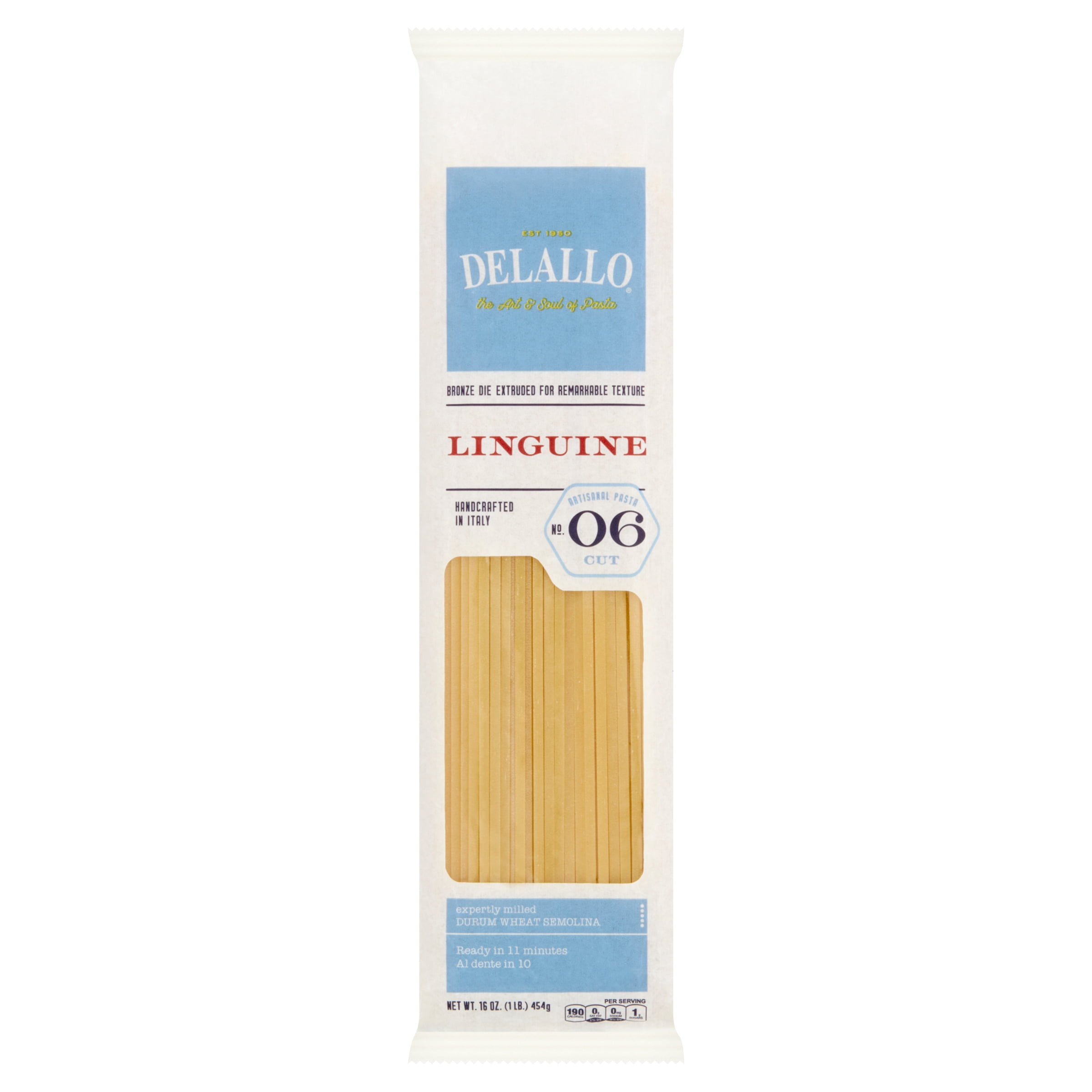 DeLallo Linguine Pasta, 16 oz - Walmart.com
