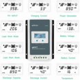 30A MPPT Solar Charge Controller 12/24V DC Automatically Identifying ...