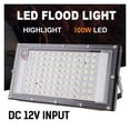 DC 12-85 100W Led Flood Light Outdoor Floodlight Spotlight 12 Volt ...