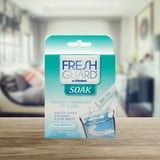 Efferdent Fresh Guard Soaks Retainer Cleaner Care, Complete Clean, 24 ...