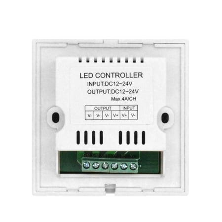 12-24V Touch Control Dimmer Panel Wall-mounted Brightness Adjustable ...