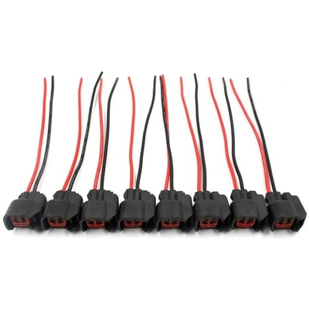 Fuel Injector Connector Plug Wire Harness Pigtail Wiring for Ford 4.6L ...