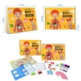 Xueyu Montessori Busy Book for Kids, Human Body Anatomy Book for ...