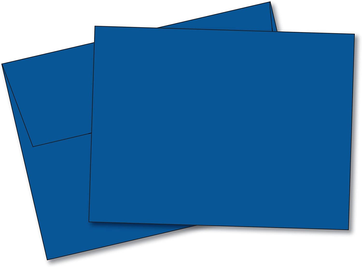 Blank Color Note Cards Uncoated 5 X 7 Inches Cards 40 Cards And