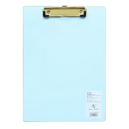 A4 Clipboard Hardboard Writing Pad Profile Clip With Hanging Hole For ...