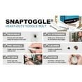 Toggler Hardware Drywall Bolt, 1/4 in.-20 in. Snaptoggle BB Hollow Wall ...