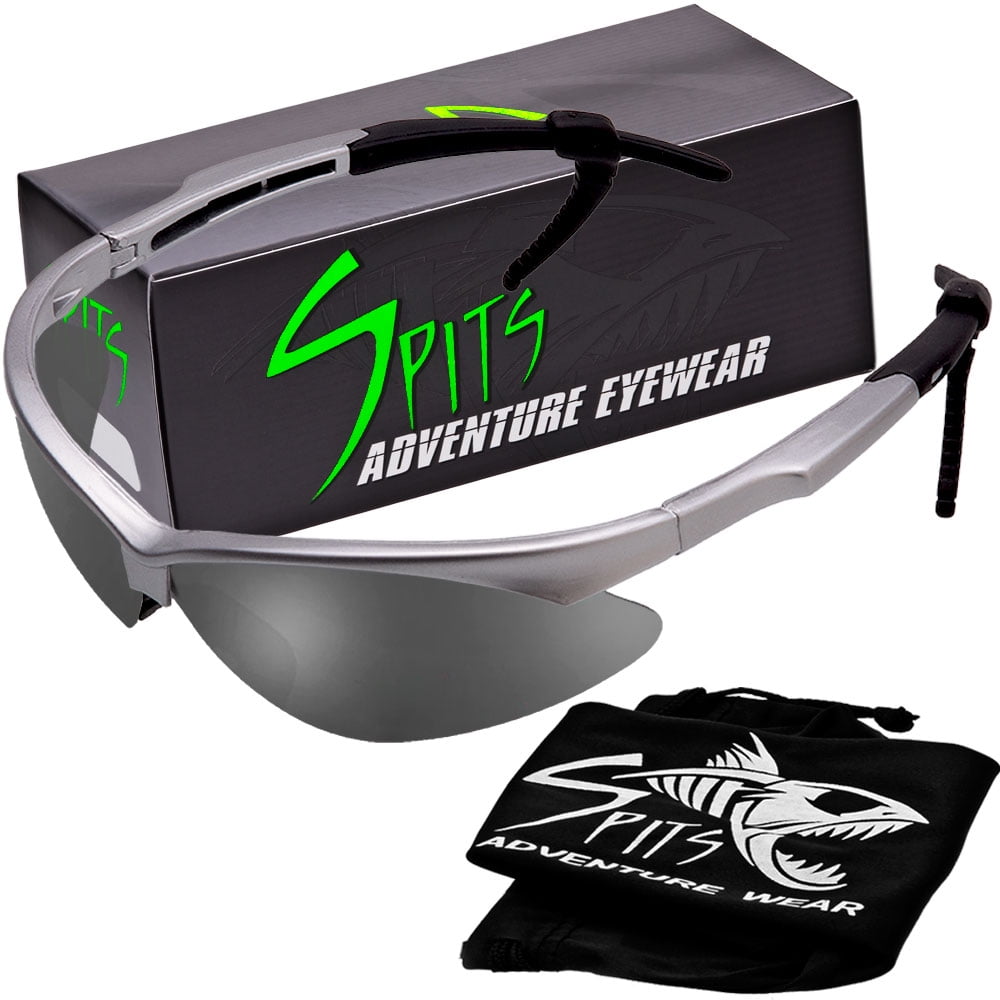 Fast Forward Safety Glasses (Frame Color: Silver, Lens Color: Flash ...