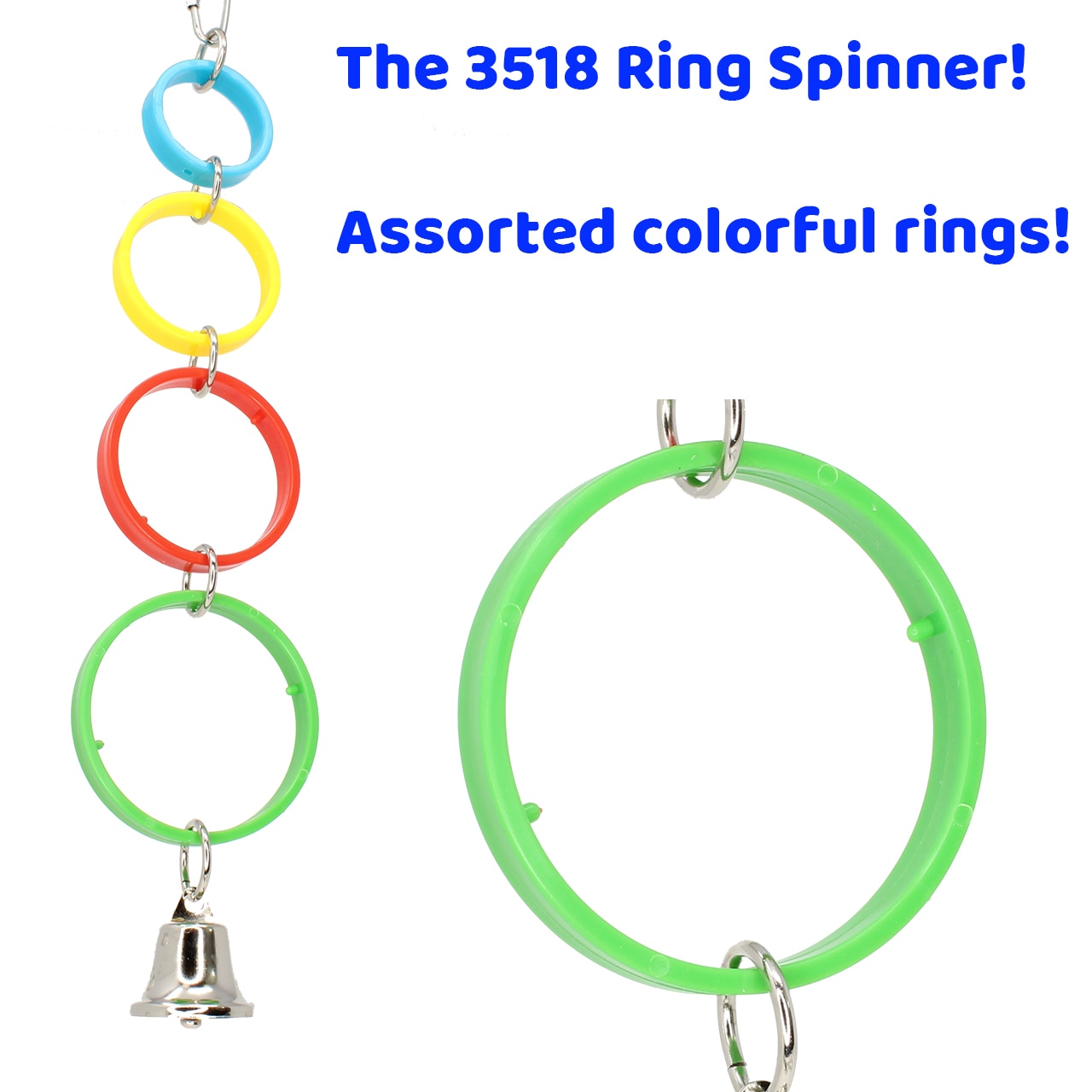 3518 Ring Spinner Bird Toy - Walmart.com