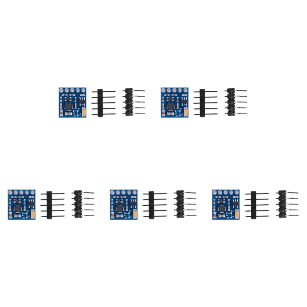 5uds. GY-271 Sensor de magnetómetro de brújula de campo magnético de 3 ...