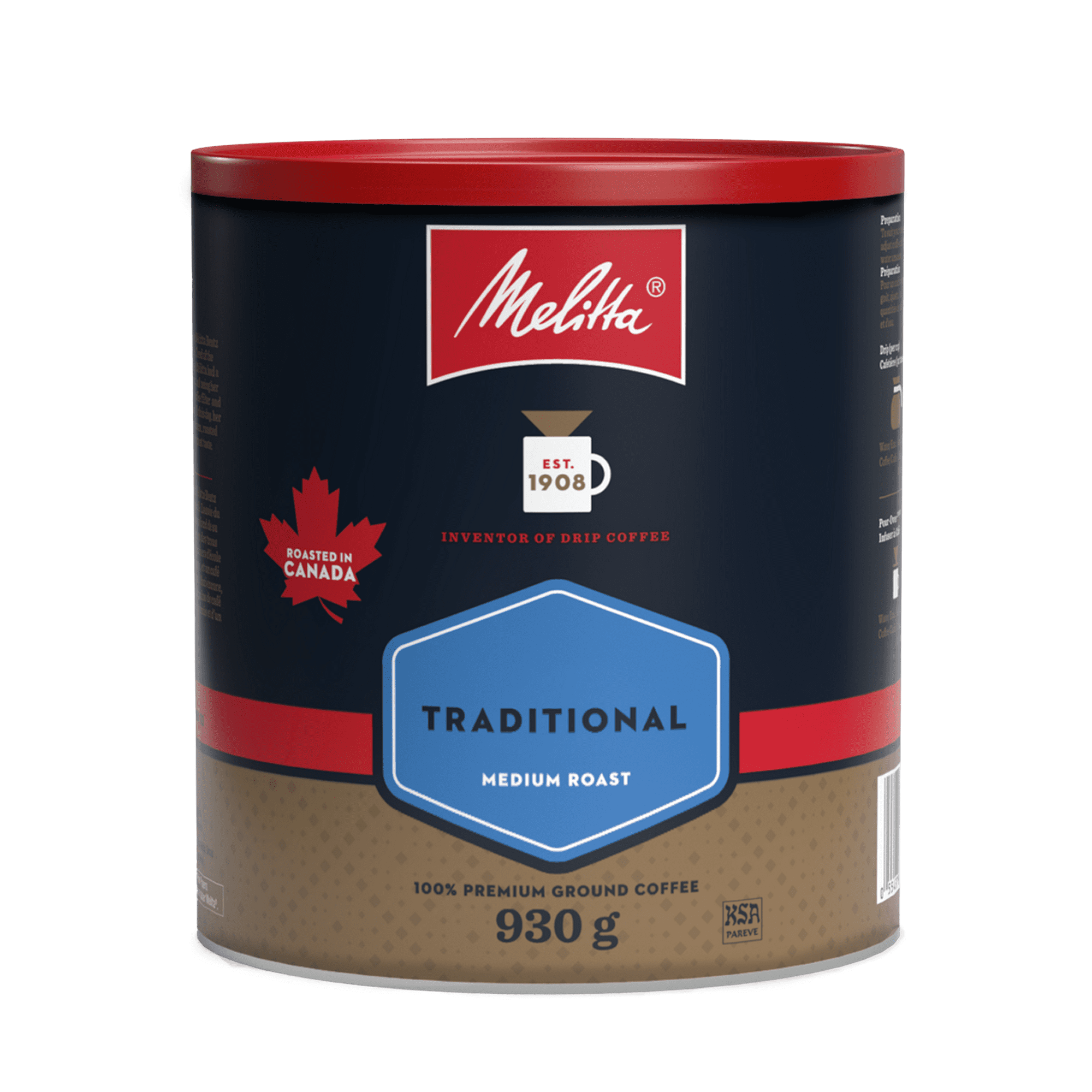 Click here for Melitta Traditional Medium Roast & Ground Coffee prices