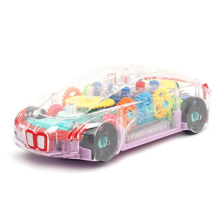 New Concept Transparent Mechanical Gear Toy Baby Car Toy New Concept ...
