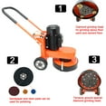 Floor Grinder Hand-Push Water Grinding Disc Bottom Polish Terrazzo ...