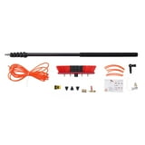Miumaeov Water Fed Pole Kit 24ft Length Water Fed Brush Telescopic Pole ...