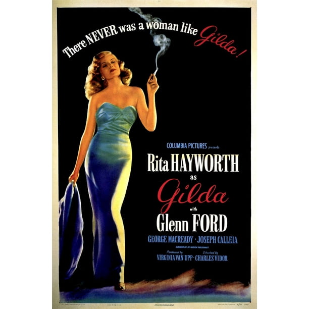 Gilda Movie Poster 24In x 36In Art Poster 24x36 Unframed, Age: Adults ...
