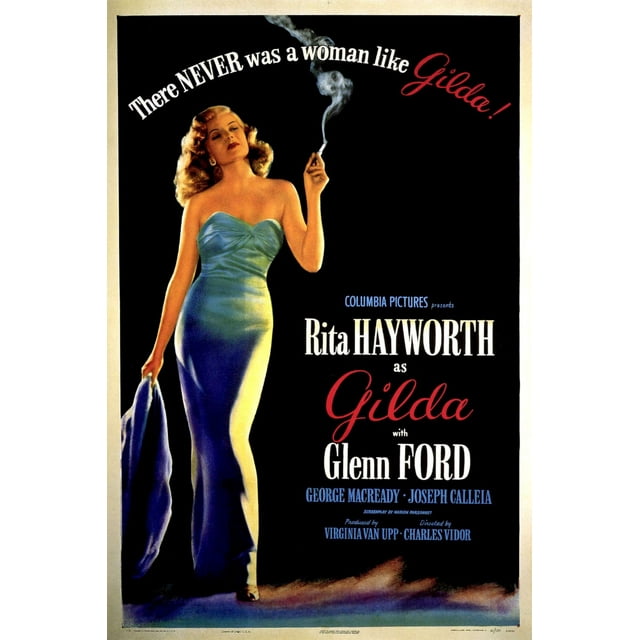 Gilda Movie Poster 16x24 Poster Medium Art Poster 16x24 Unframed, Age ...