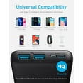 Anker Portable Charger, 20000mAh Power Bank, Dual USB Ports, PowerCore Essential 20K, Black ...