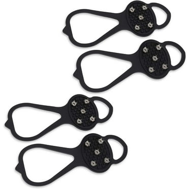 Eagle Claw Adult Ice Buckle Cleats with Black Boot Strap - Walmart.com