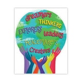 Motivational Bulletin Board Set, One World, 47 Pieces | Bundle of 10 ...