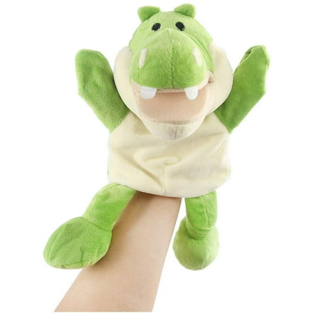 Youkk Cartoon Cow Plush Hand Puppet Role Play Animal Toy for ...