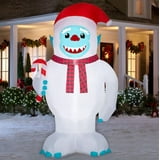 Gemmy 9.5-FT Tall Lighted Yeti Christmas Inflatable - Walmart.com