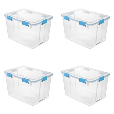 Sterilite 50.9 Gallon Tree Plastic Storage Box, Green - Walmart.com