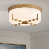 Possini Euro Design Filoli 16" Modern Semi Flush-Mount Ceiling Light ...